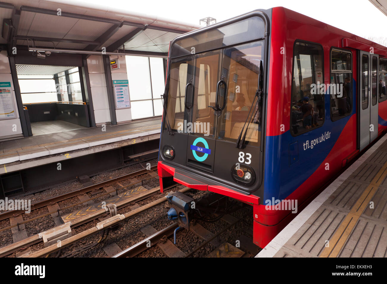 Westferry dlr station hi-res stock photography and images - Alamy