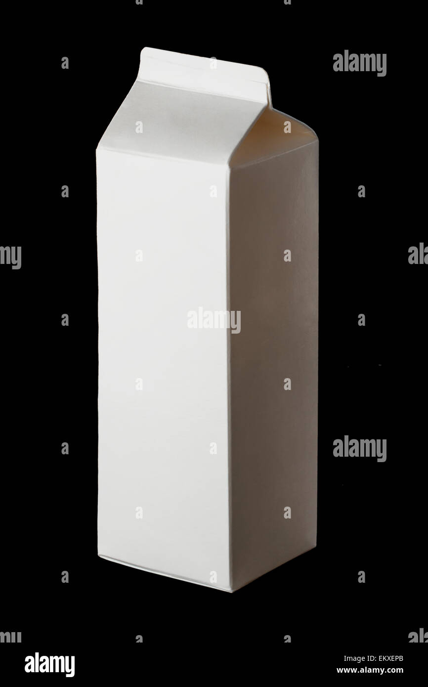 Package of milk Stock Photo - Alamy