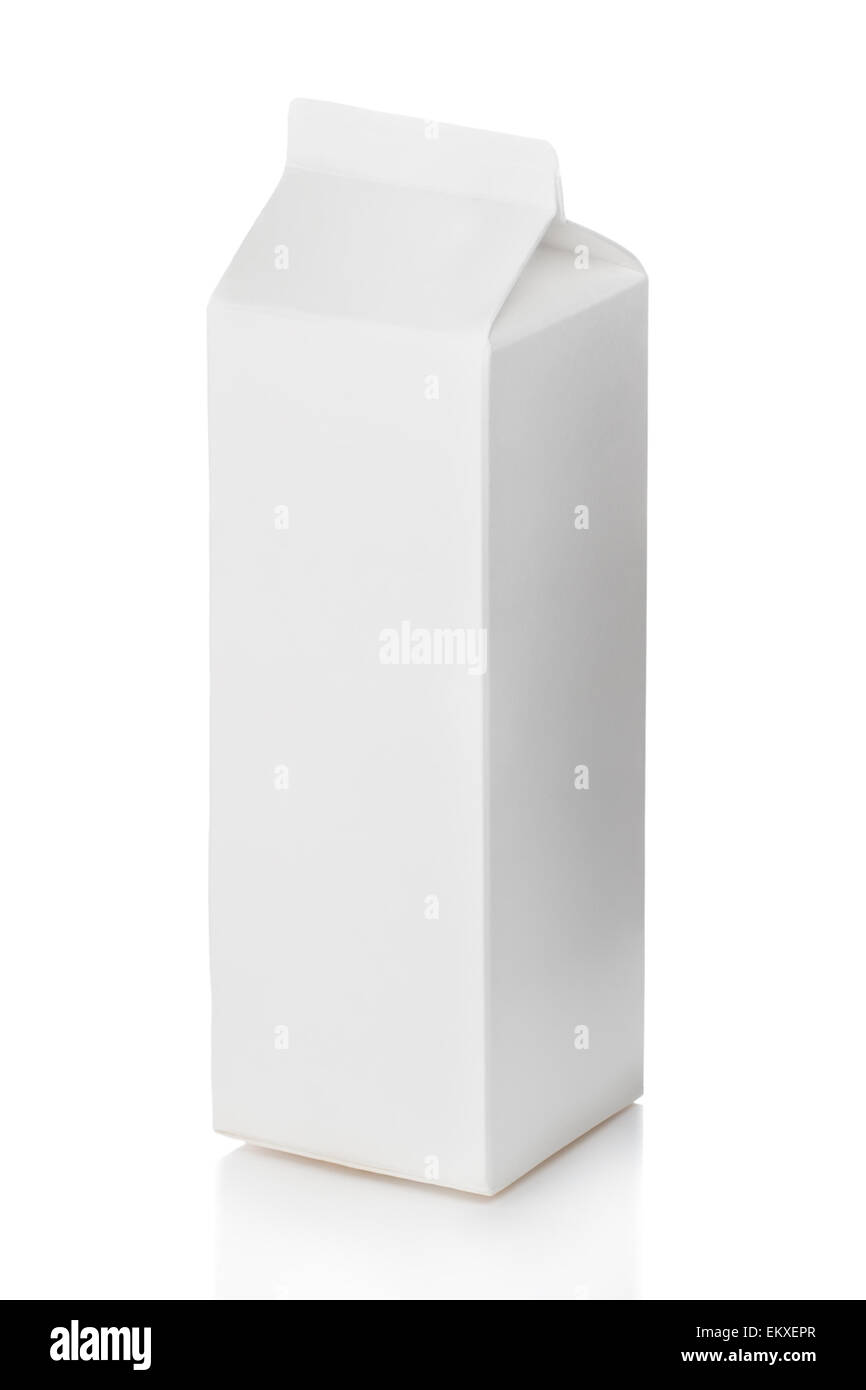 Package of milk Stock Photo - Alamy