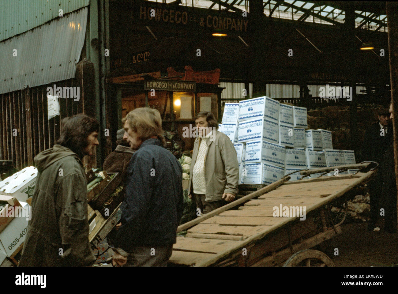 The old Covent Garden Market London 1973 Stock Photo - Alamy