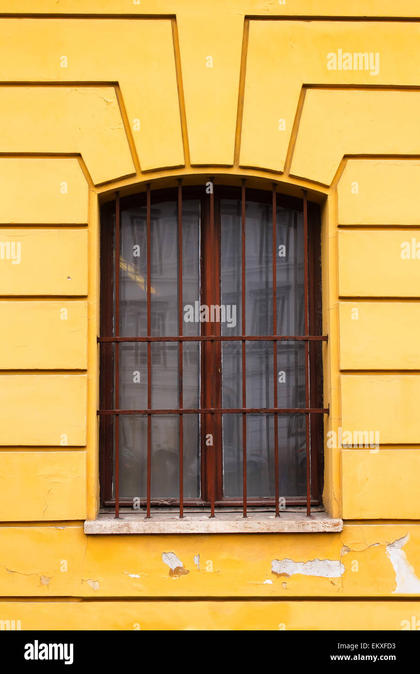 Bars on window Stock Photo - Alamy