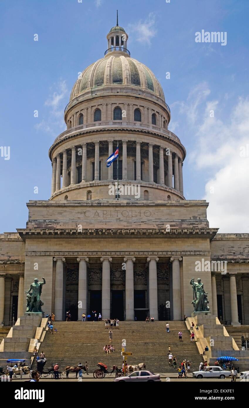 El Capitolio (National Capitol Building), Havana, Cuba Stock Photo - Alamy