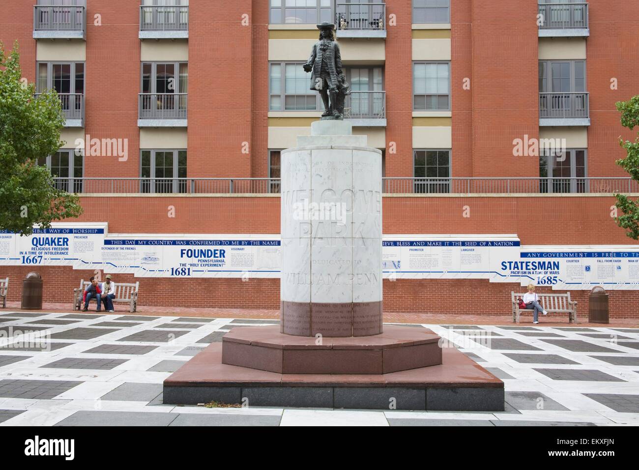 William penn statue philadelphia pennsylvania hi-res stock photography ...
