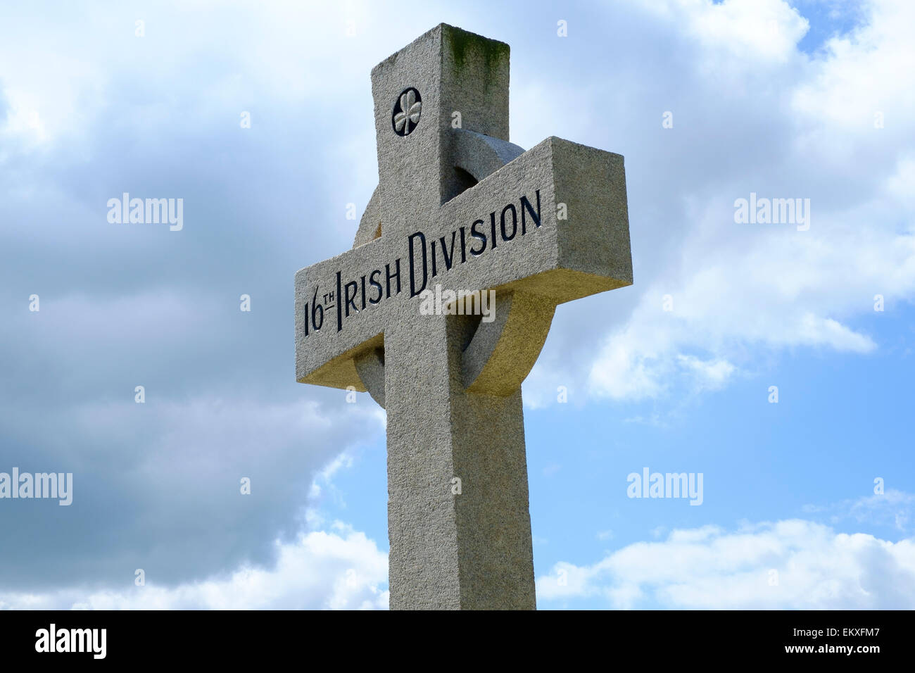 16th Irish Division WW1 Memorial Wytschaete Belgium Stock Photo - Alamy