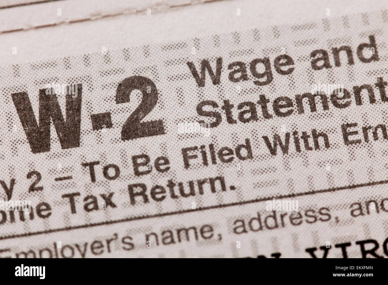 Income tax forms hi-res stock photography and images - Alamy