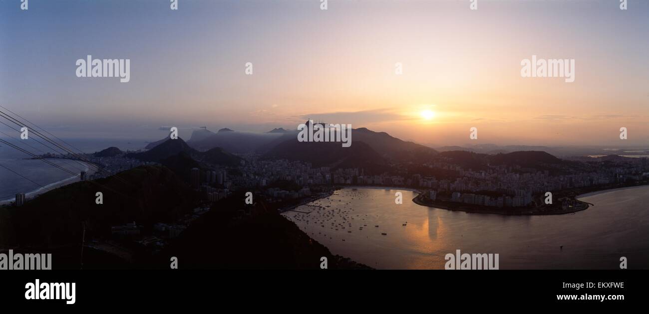 Sunset; Rio De Janeiro, Brazil Stock Photo - Alamy