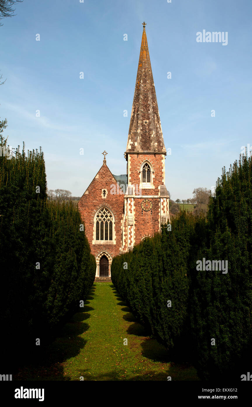St. Peter`s Church, Clearwell, Gloucestershire, England, UK Stock Photo ...