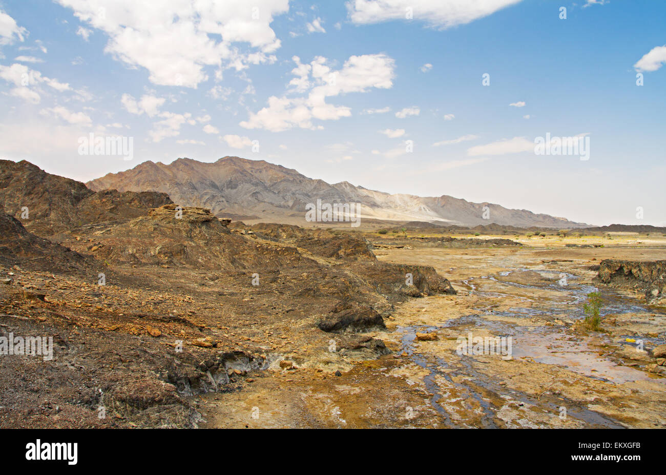 stone desert Rub' al Khali, UAE Stock Photo - Alamy