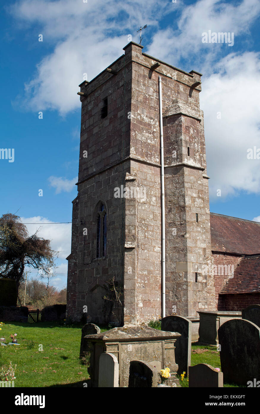 St. Michael`s Church, Abenhall, Gloucestershire, England, UK Stock ...