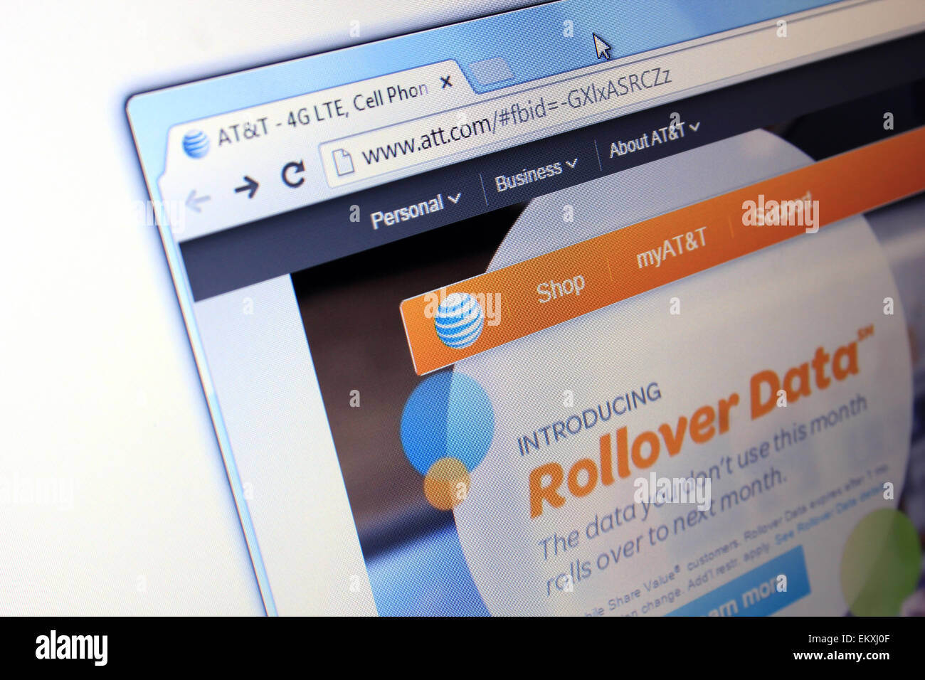 Att website hi-res stock photography and images - Alamy