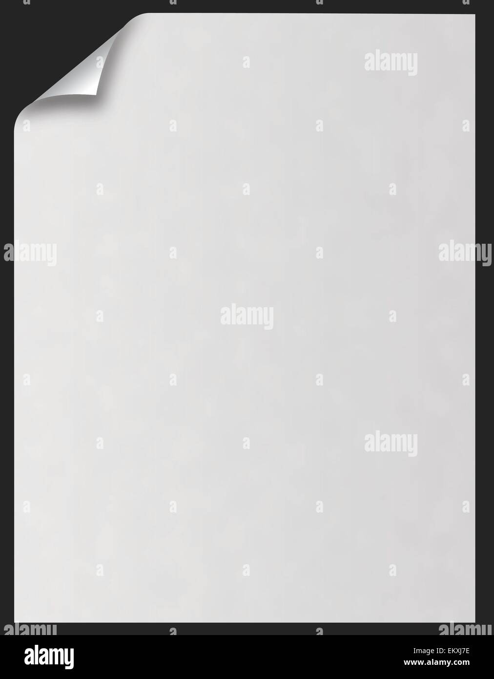 Blank a4 paper white hi-res stock photography and images - Alamy