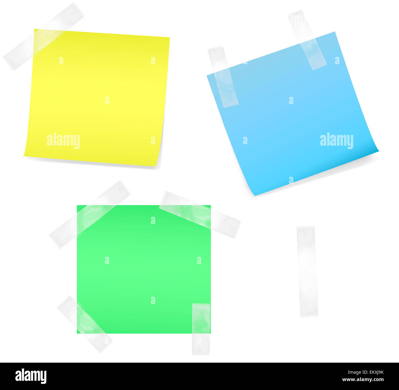 Colored notes paper Stock Photo - Alamy