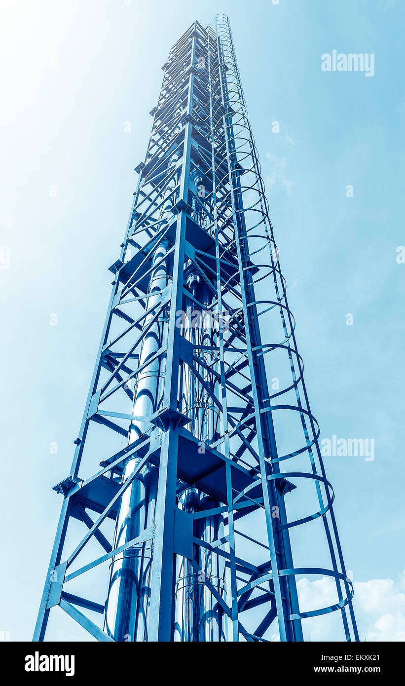 Steam boiler tower hi-res stock photography and images - Alamy