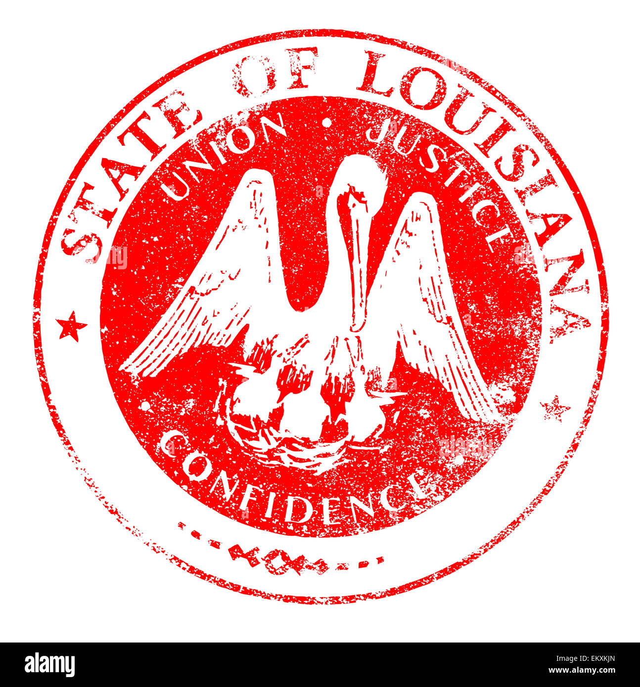 Louisiana State Flag Coloring Page