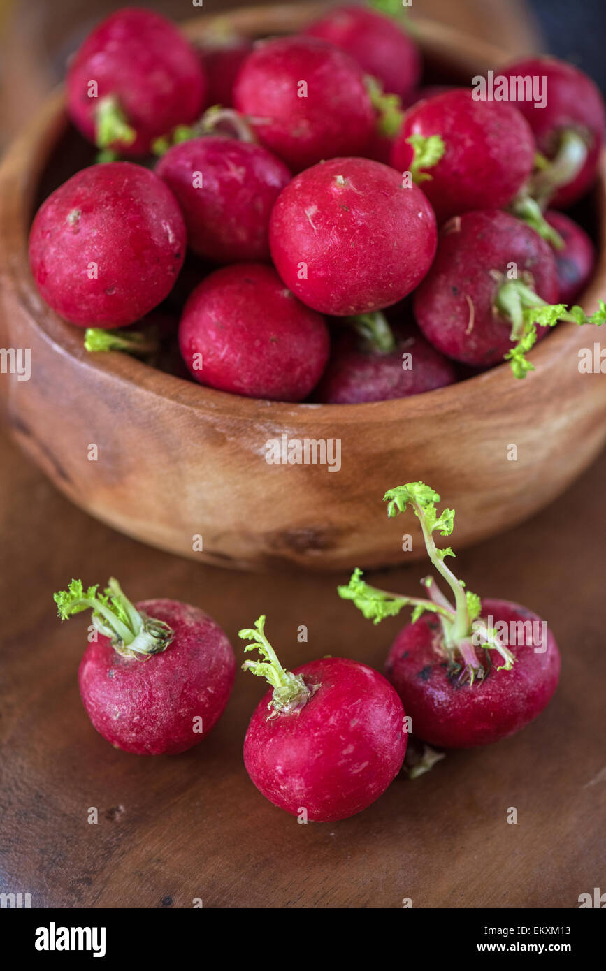harvest of ripe radish Stock Photo - Alamy