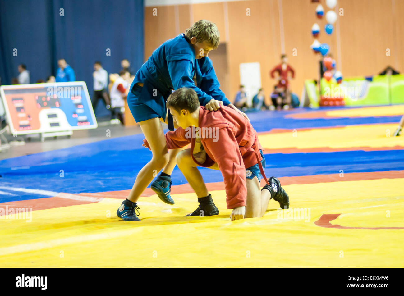 Orenburg Sambo Championship on the 75-th anniversary of Russian Sambo ...