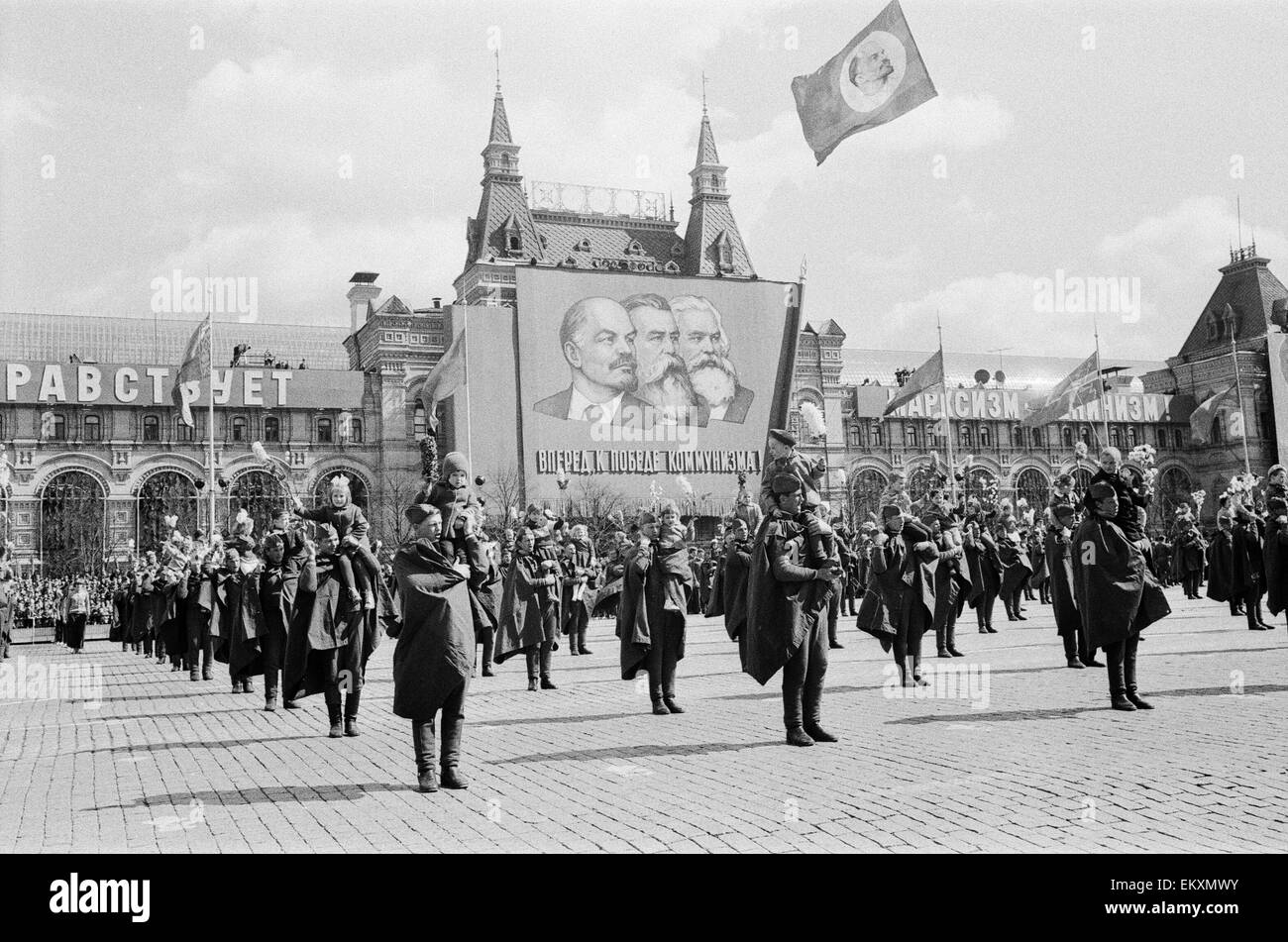 Communism red square Black and White Stock Photos & Images - Alamy