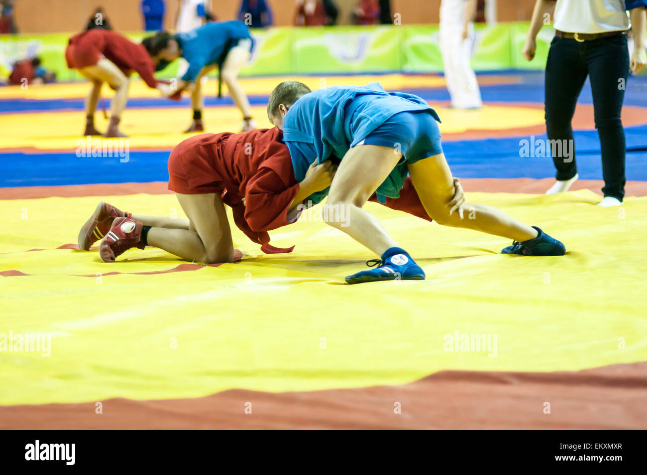 Orenburg Sambo Championship on the 75-th anniversary of Russian Sambo ...