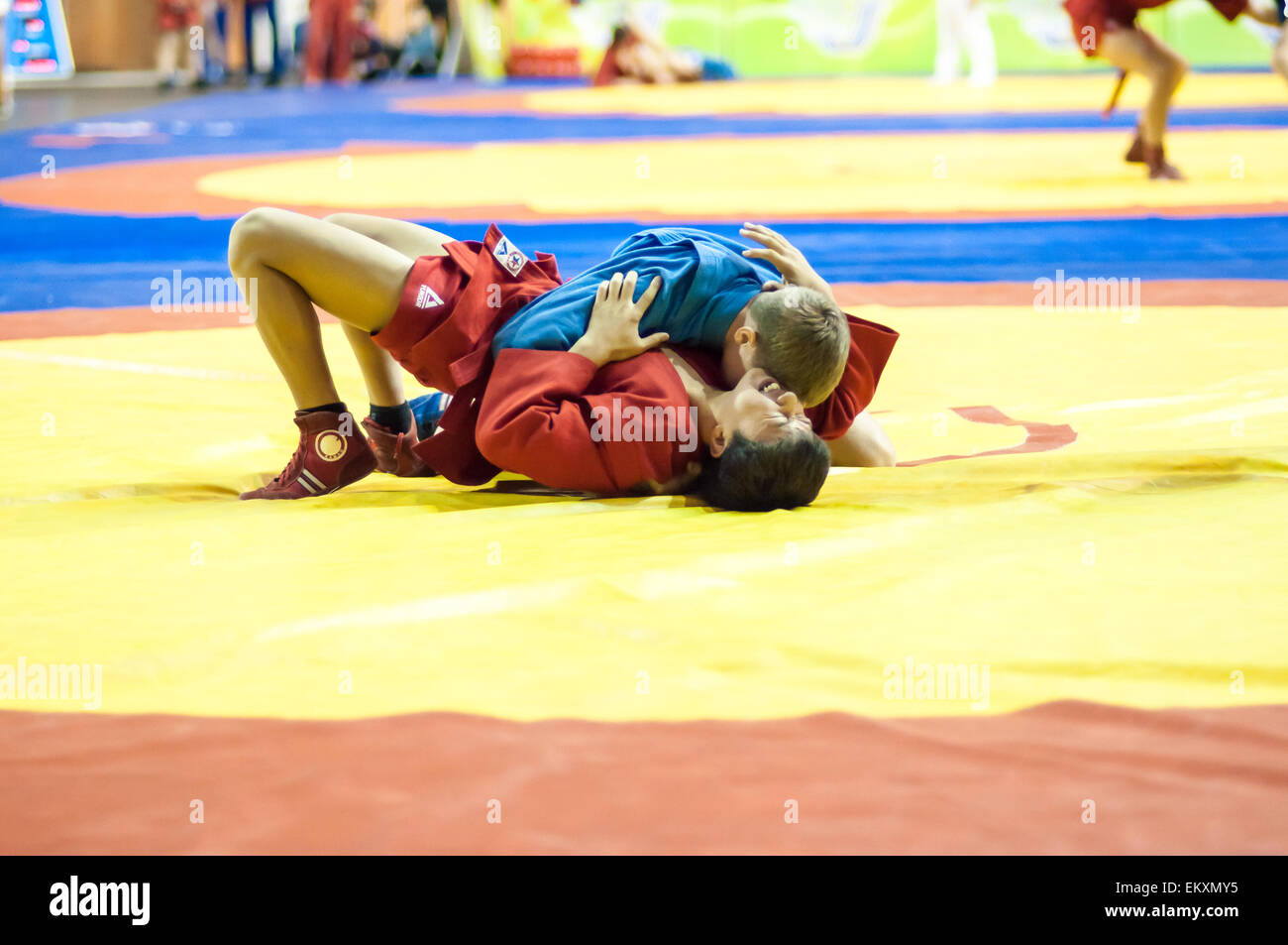 Orenburg Sambo Championship on the 75-th anniversary of Russian Sambo ...