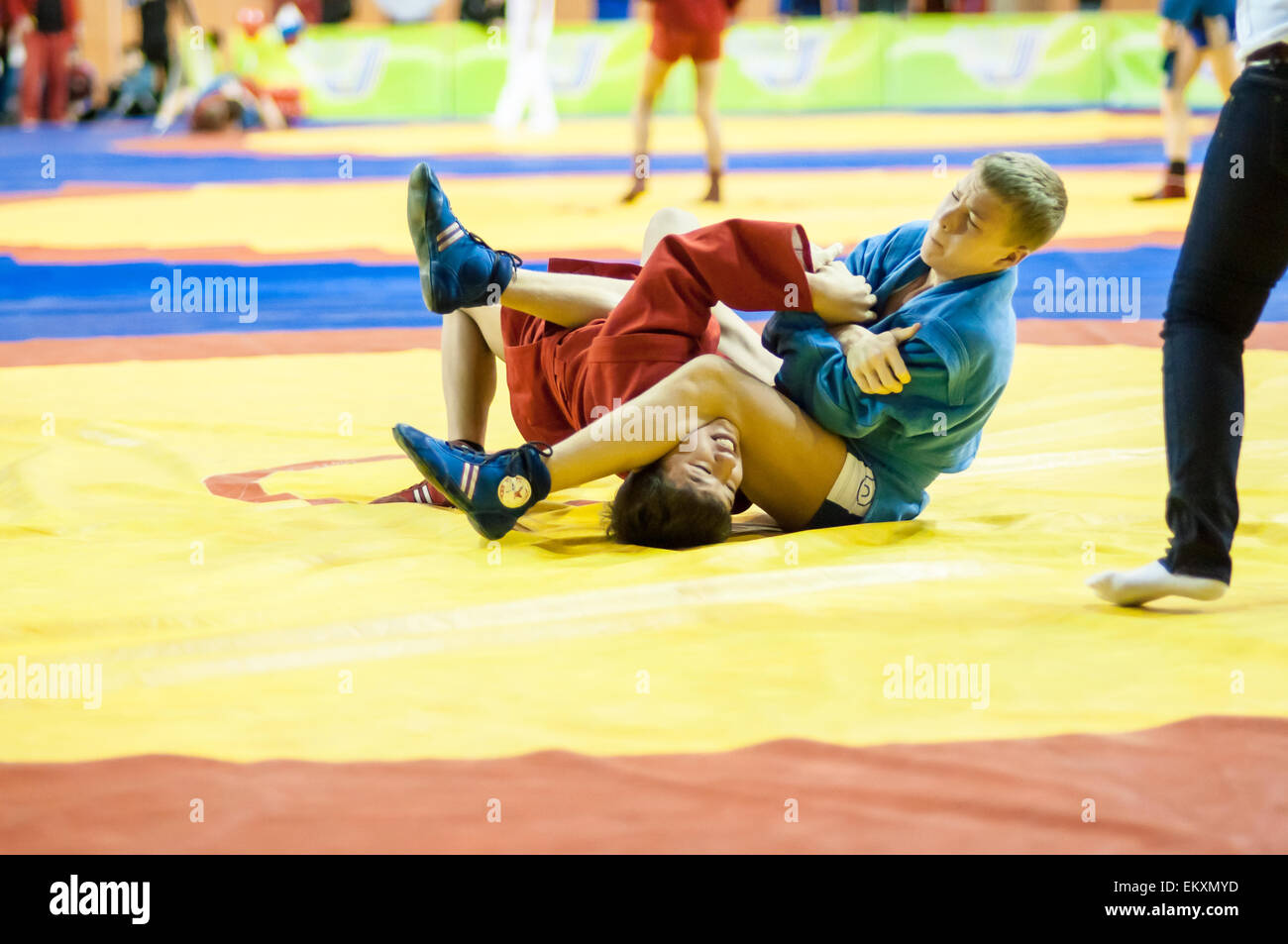 Orenburg Sambo Championship on the 75-th anniversary of Russian Sambo ...