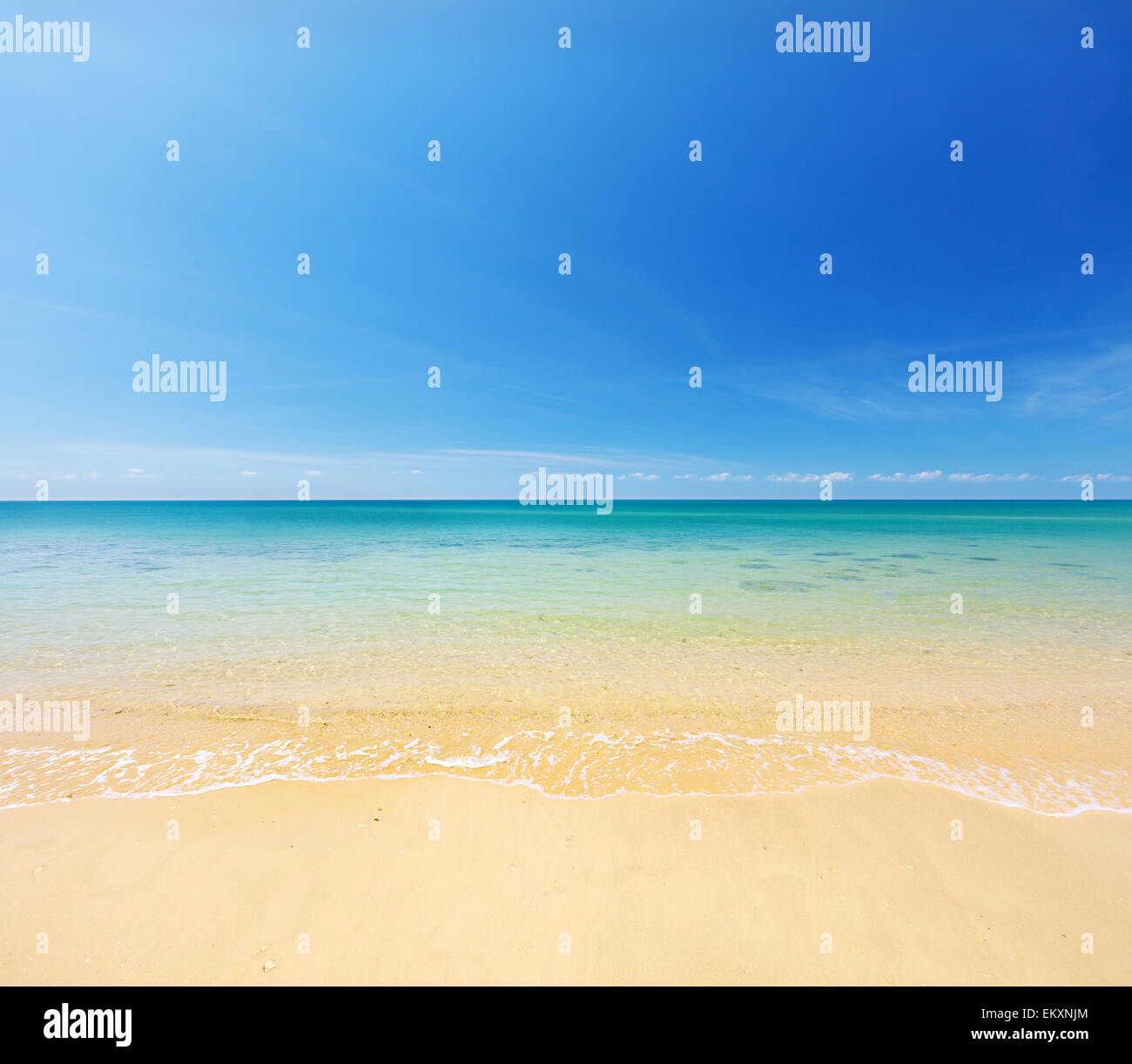 beautiful tropical beach Stock Photo - Alamy