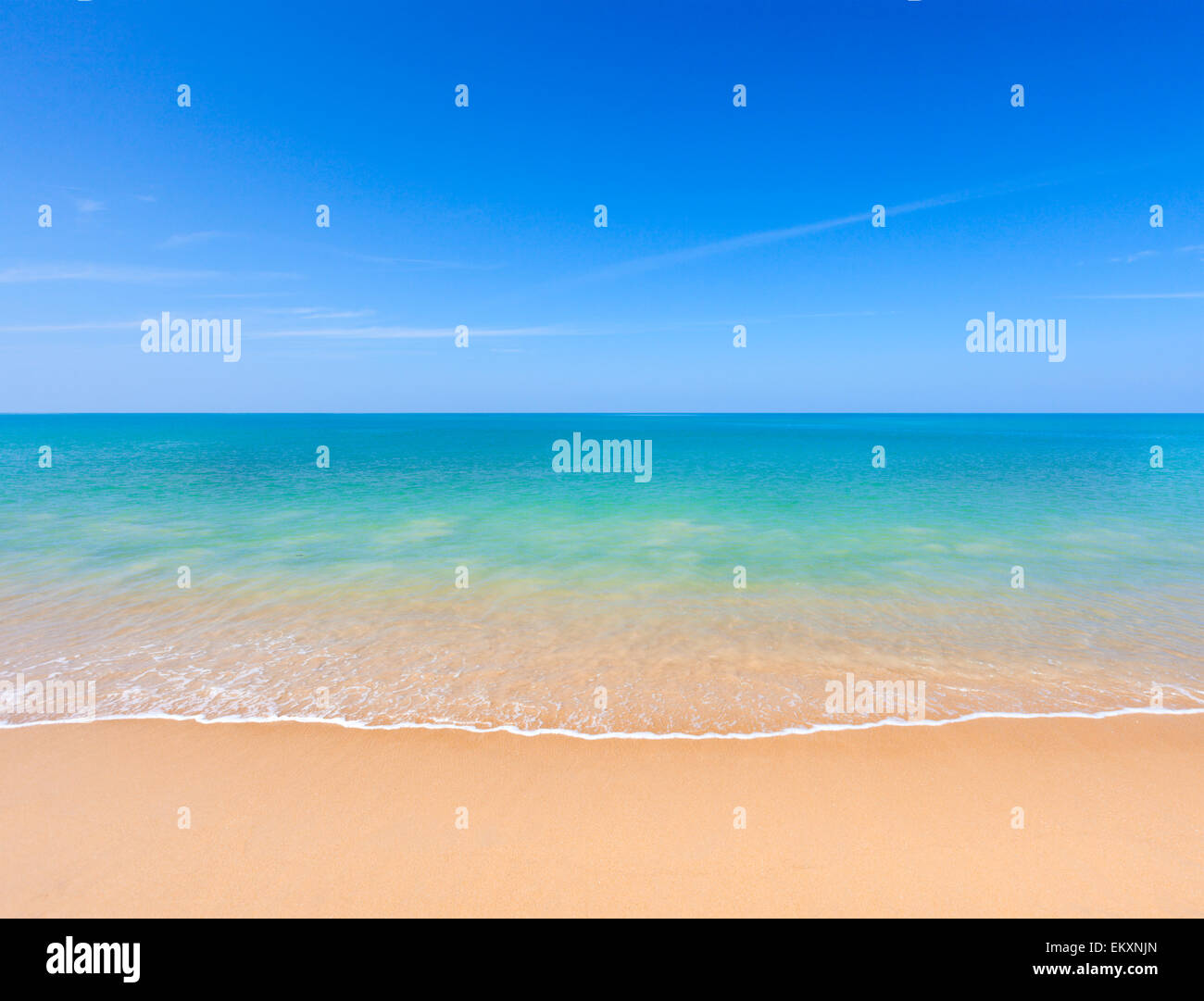 beautiful tropical beach Stock Photo - Alamy