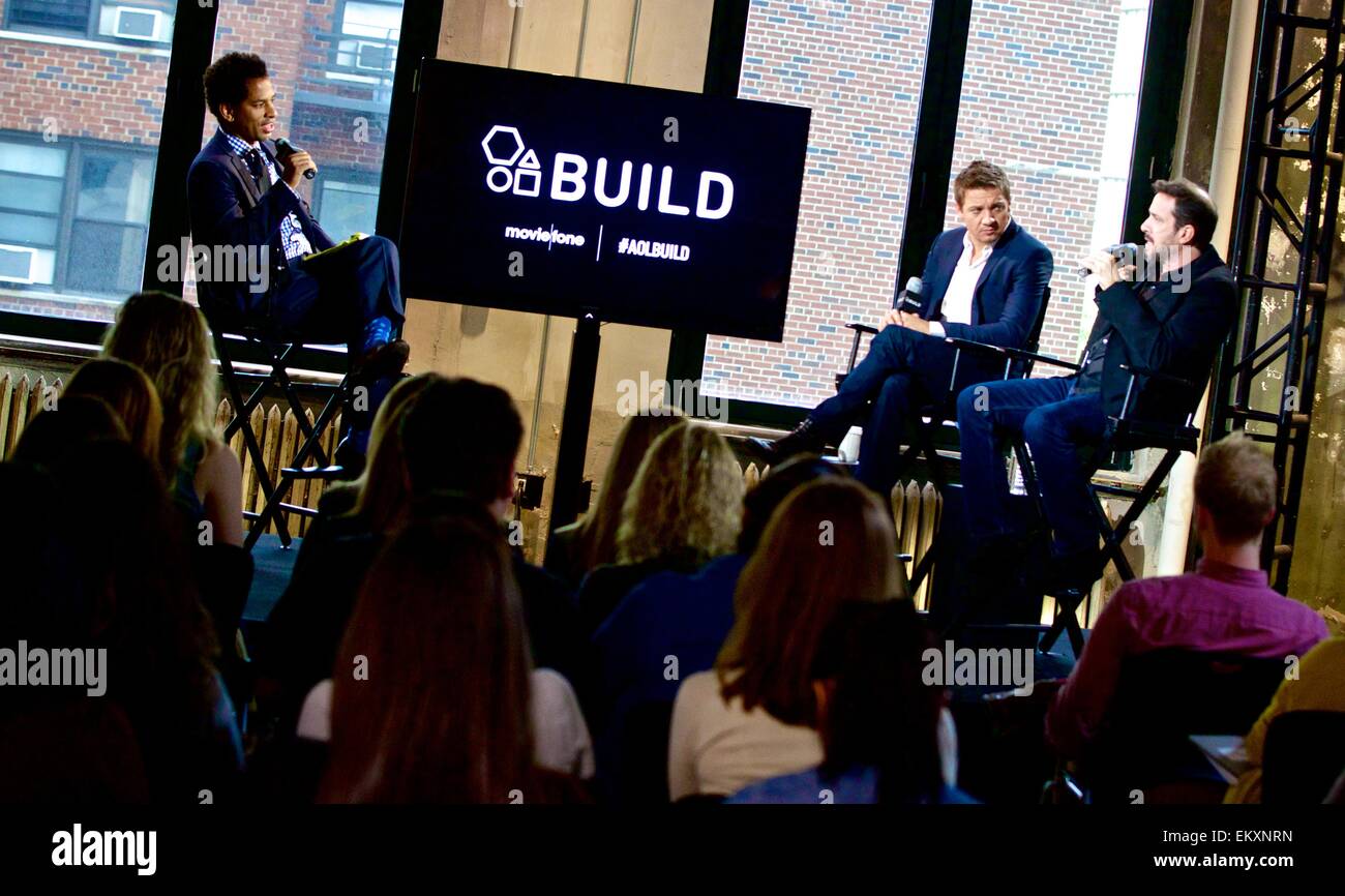 AOL's BUILD Speaker Series with actor Jeremy Renner and Director ...