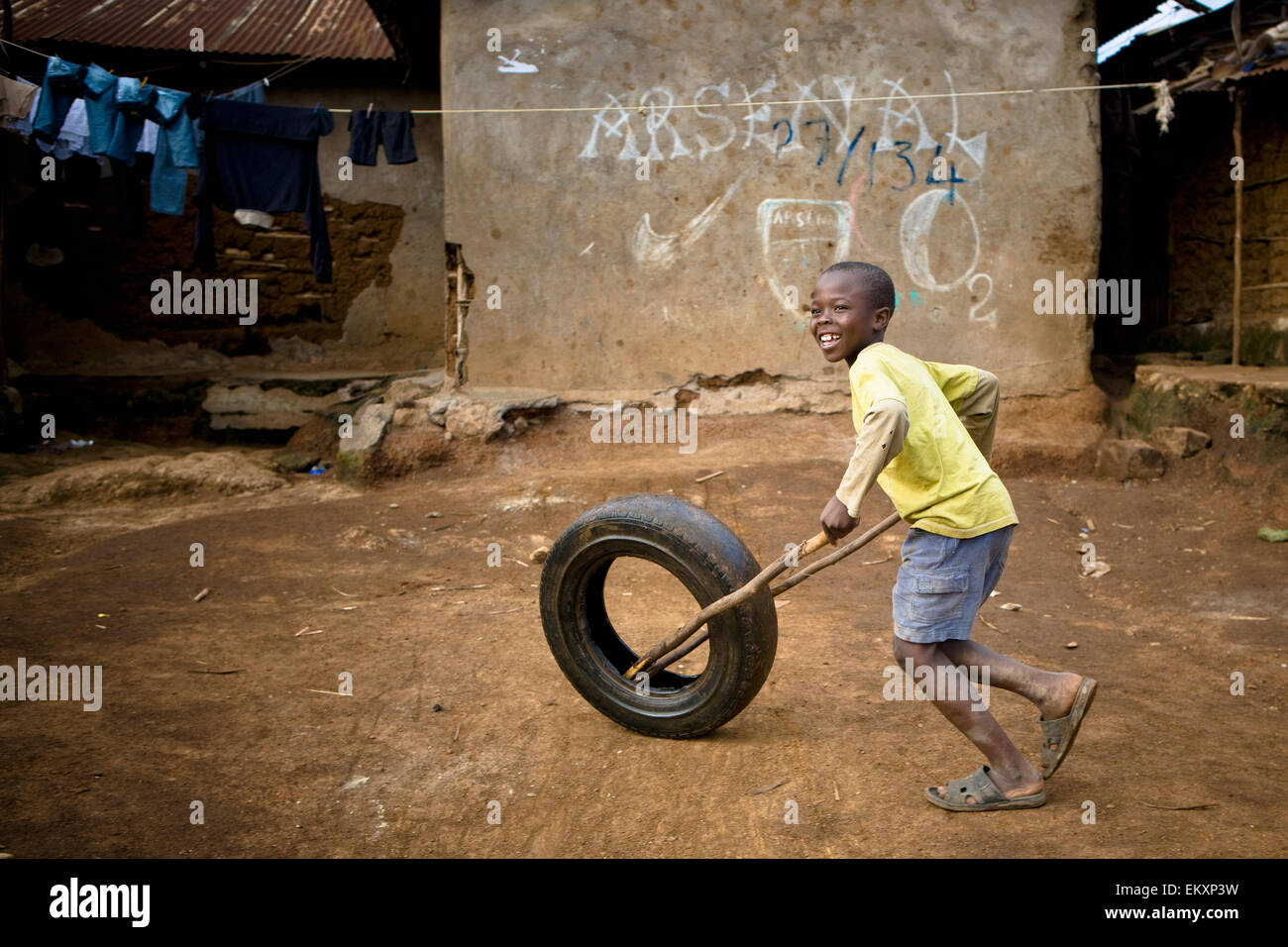 Child urban blight hi-res stock photography and images - Alamy