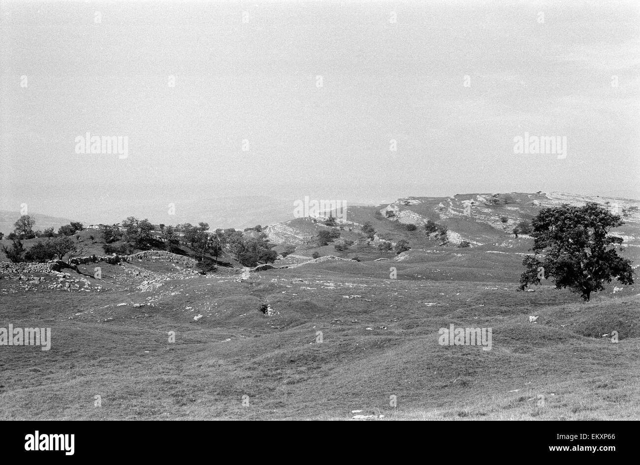 Malham Moor, Yorkshire, September 1971 Stock Photo - Alamy