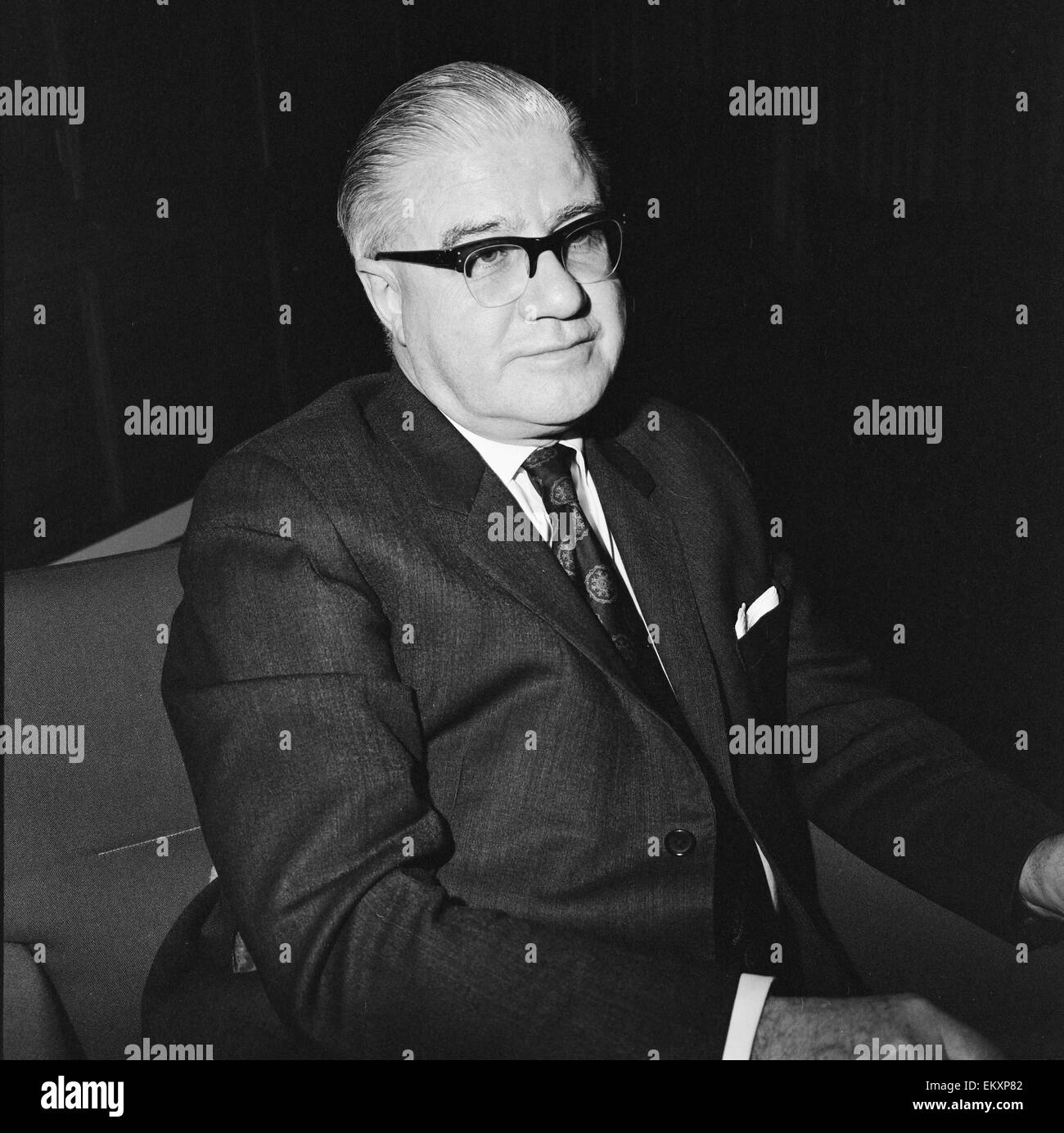 Shell Oil Chairman Mr McFadzian. 22nd February 1972 Stock Photo - Alamy