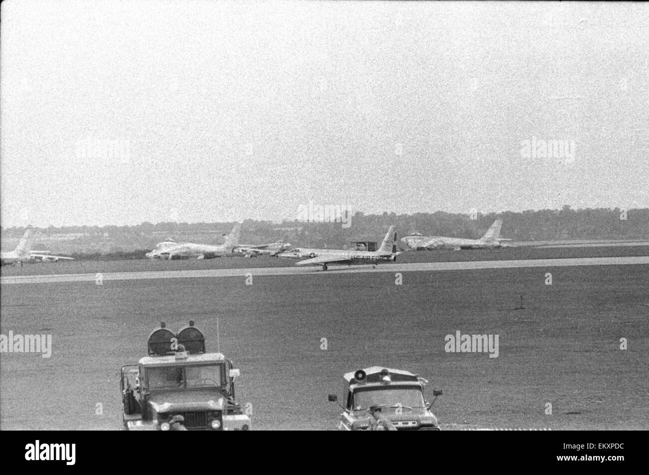 The Lockheed U-2, nicknamed "Dragon Lady", a single-engine, high ...