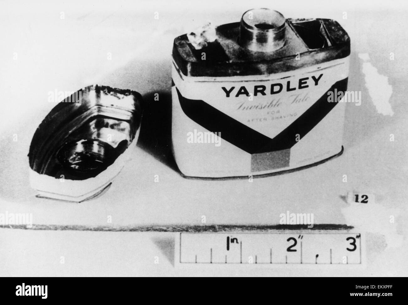 Equipment used by spy Gordon Lonsdale. Portland Spy Ring. c. 1961 Stock ...