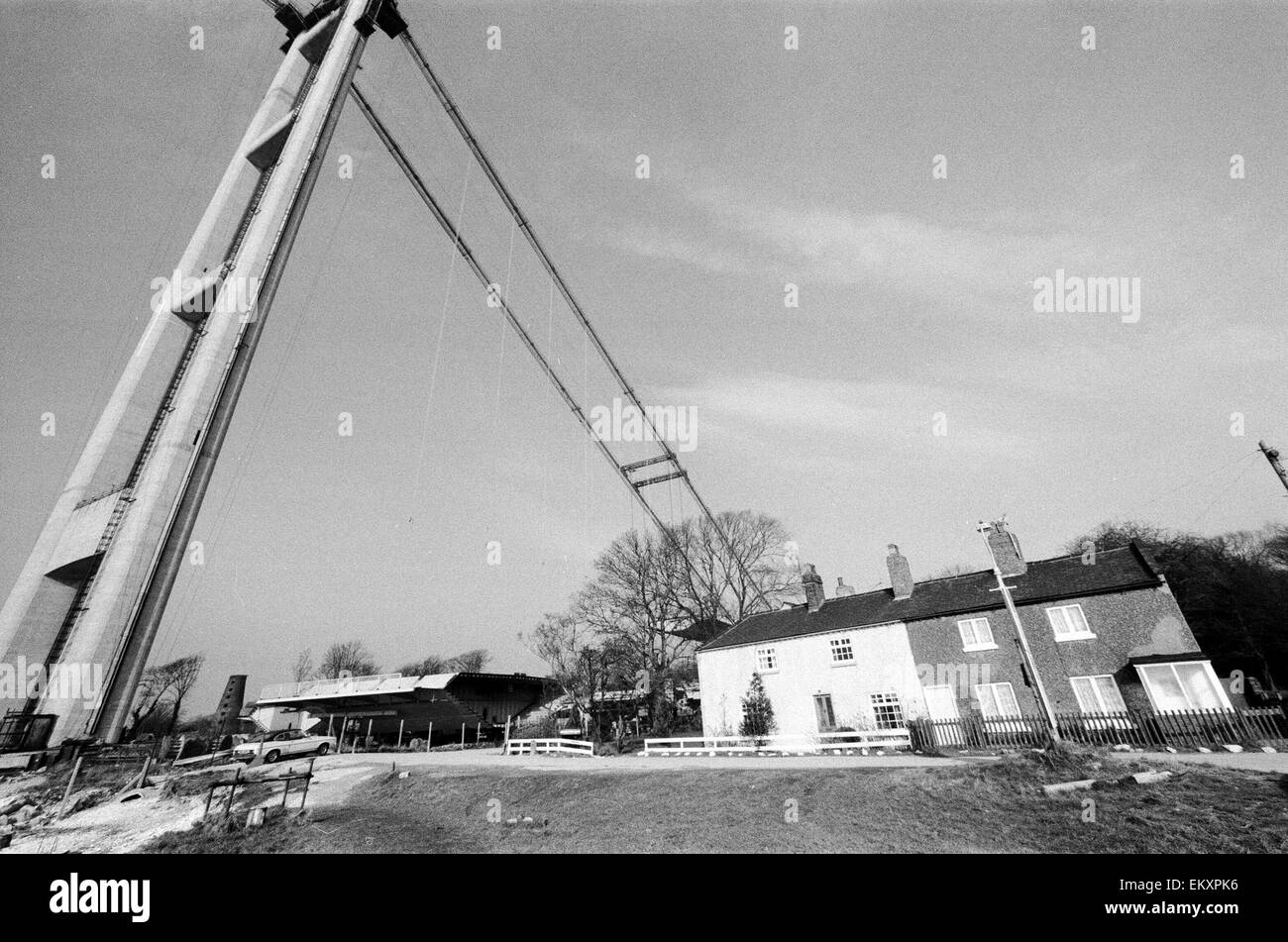 Humber Bridge Construction
