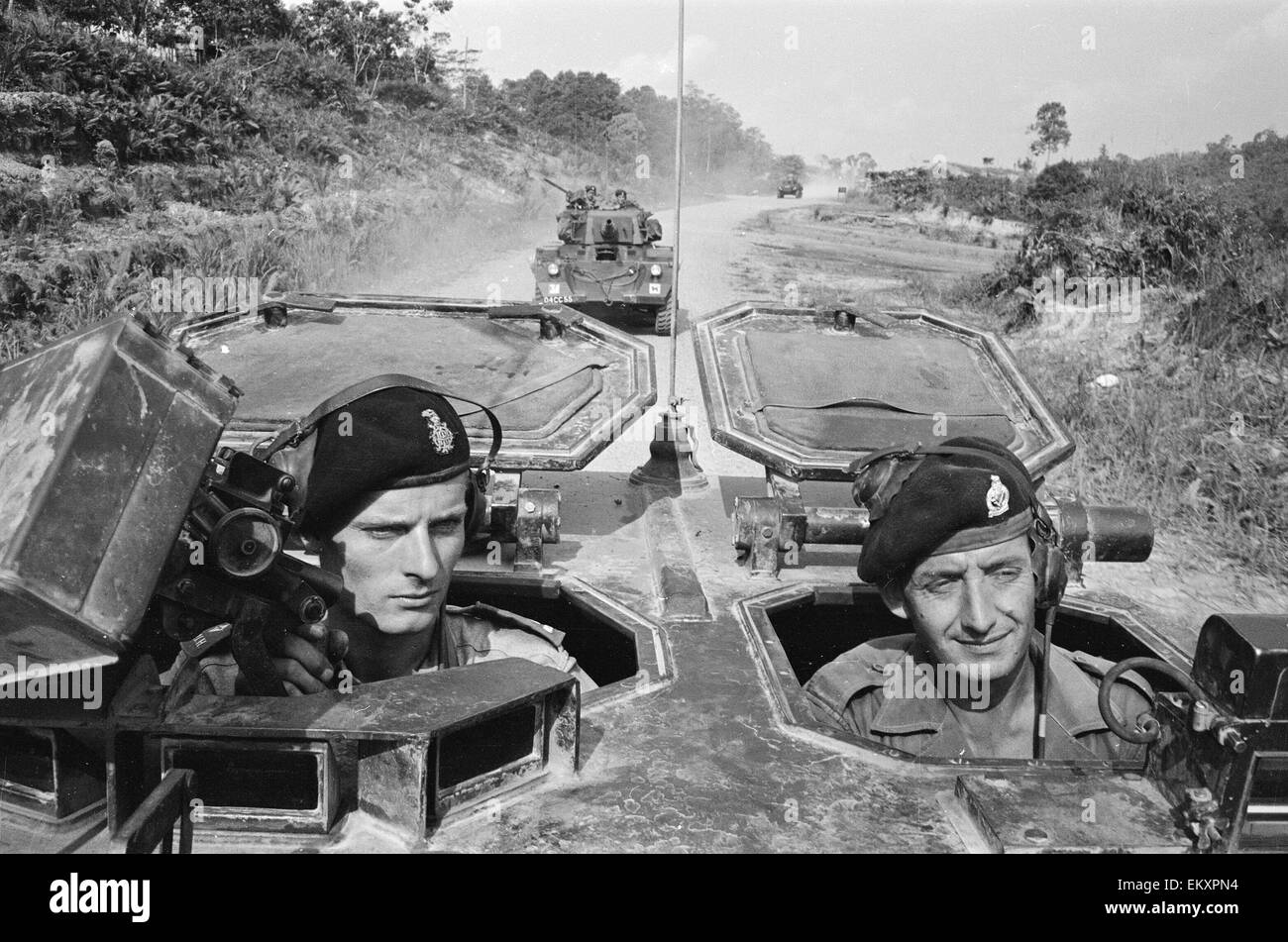 British troops in Borneo. 1964 Stock Photo - Alamy