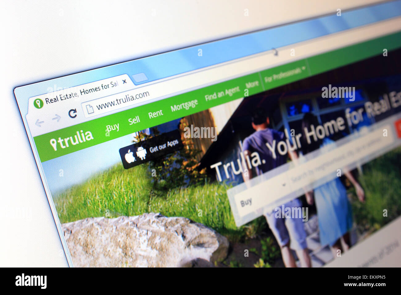 Realestate webpage hi-res stock photography and images - Alamy