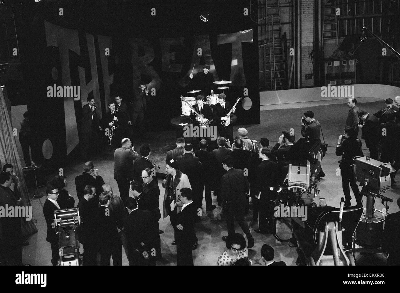 The beatles 1964 ed sullivan hi-res stock photography and images - Alamy