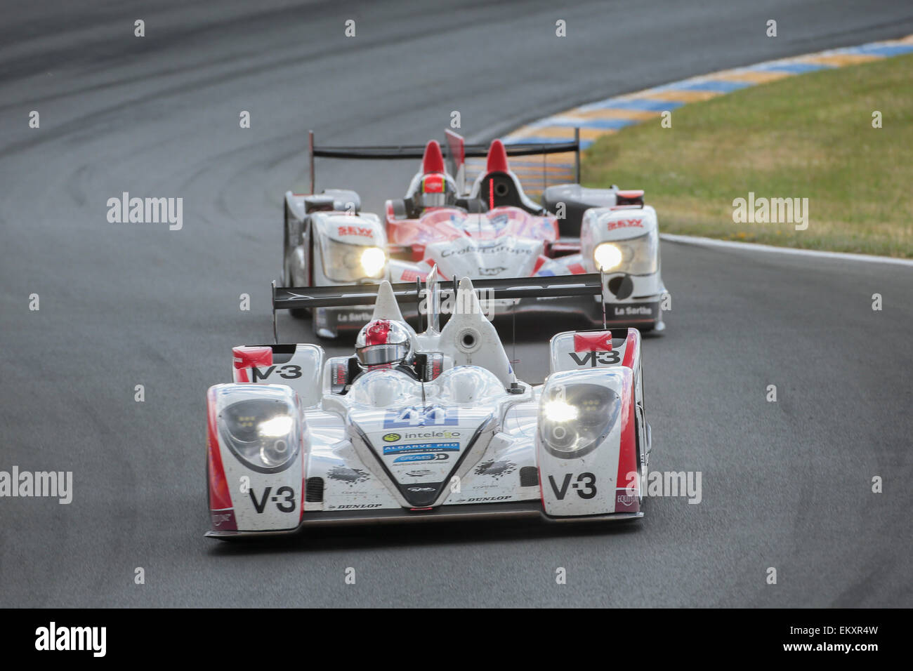 LE MANS, FRANCE - JUNE 14, 2014: Zytek Z11SN-Nissan (#41 , LM P2) of ...