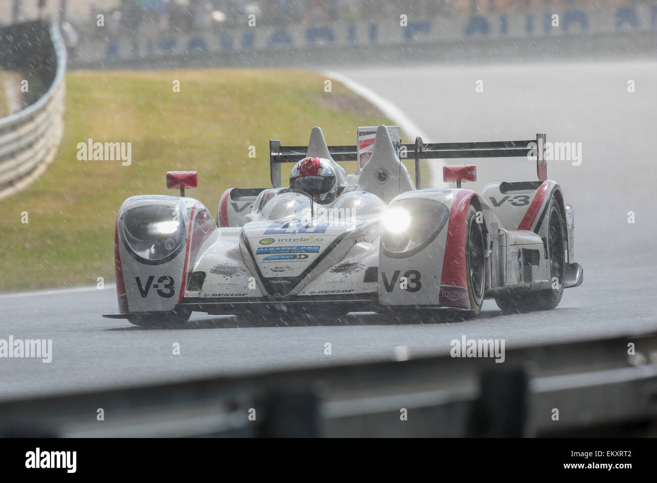 LE MANS, FRANCE - JUNE 14, 2014: Zytek Z11SN-Nissan (#41 , LM P2) of ...