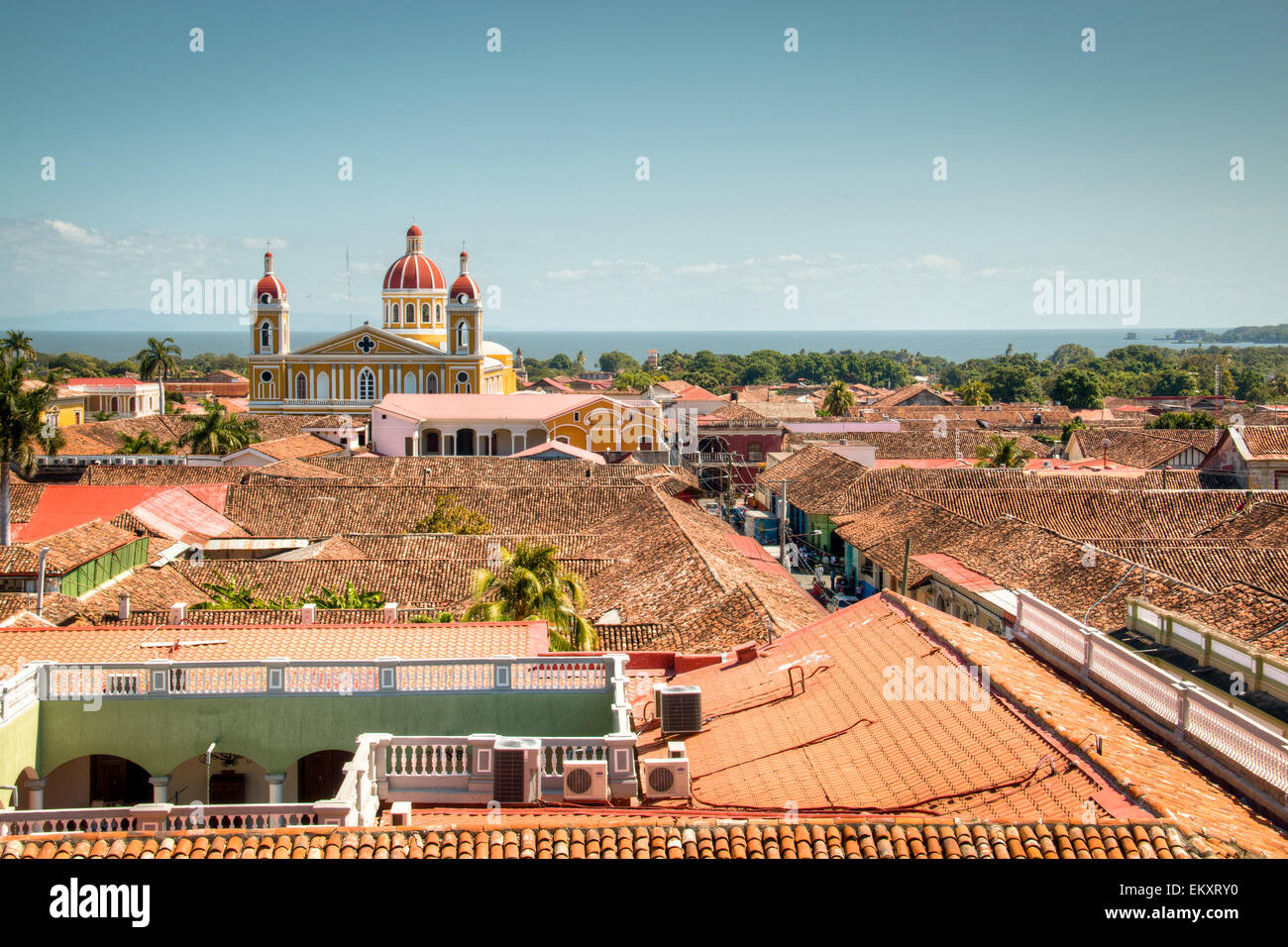 Granada nicaragua colonial hi-res stock photography and images - Alamy