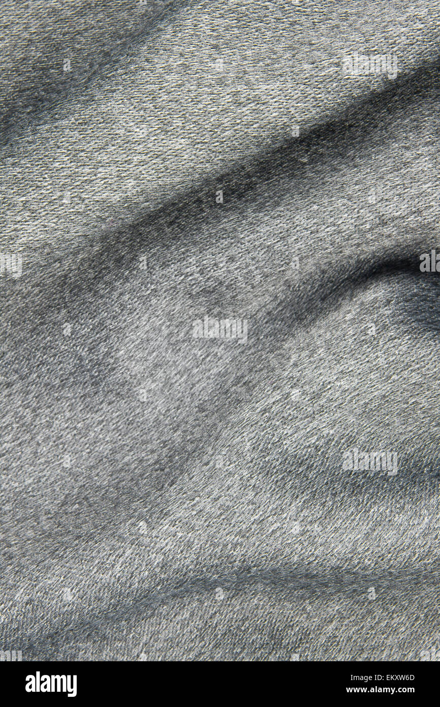 Smooth silver fabric Stock Photo - Alamy