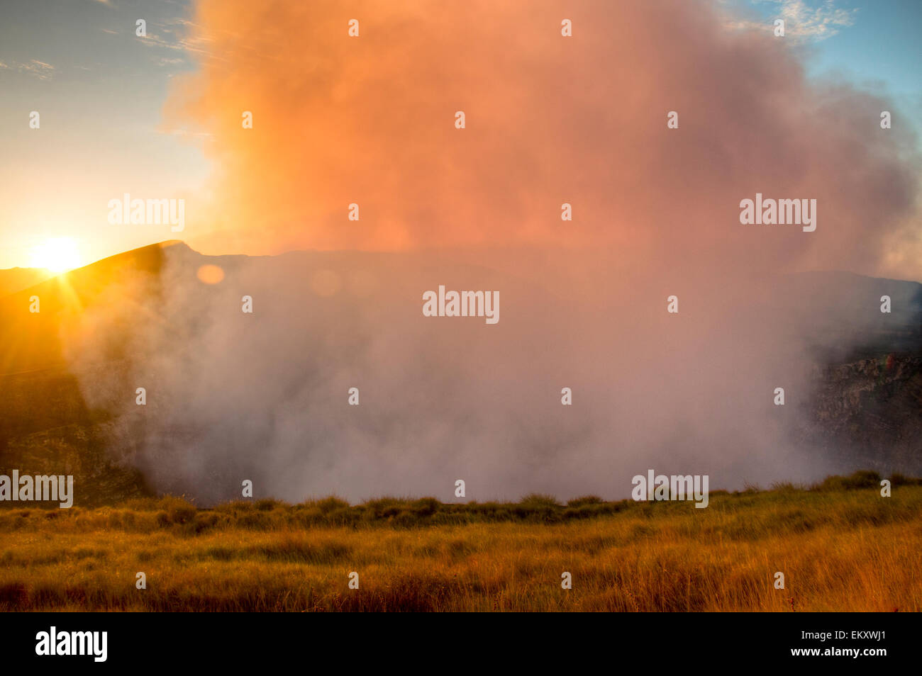 Crater of the Mombacho Volcano near Granada, Nicaragua Stock Photo - Alamy