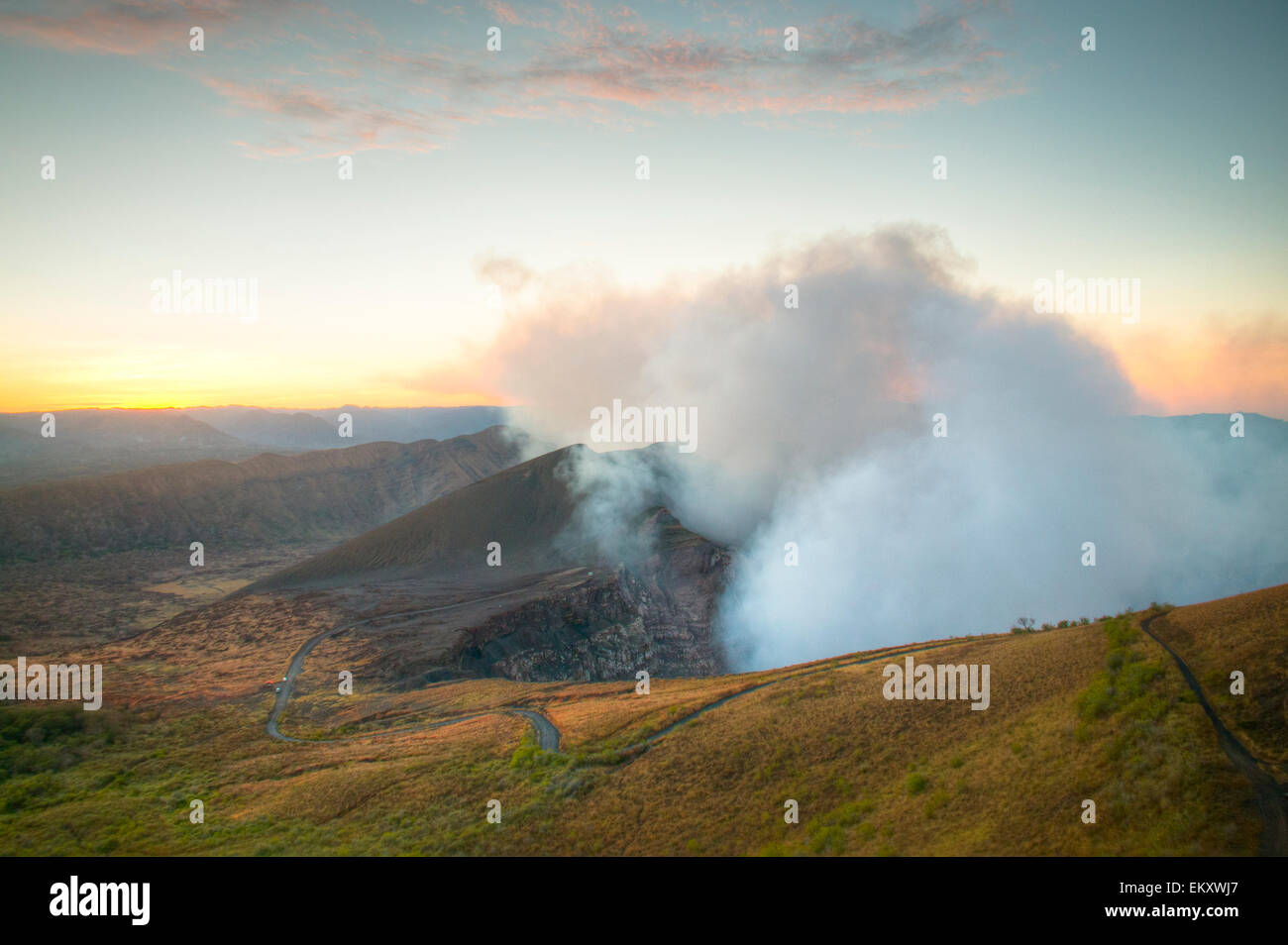 Crater of the Mombacho Volcano near Granada, Nicaragua Stock Photo - Alamy