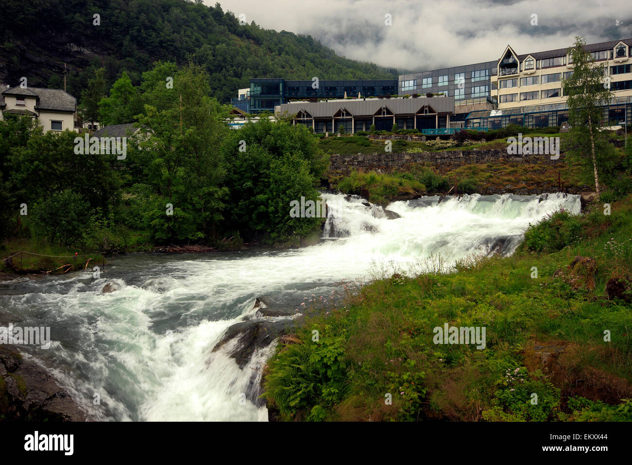 Geiranger fiord flydal viewpoint mountains hi-res stock photography and ...