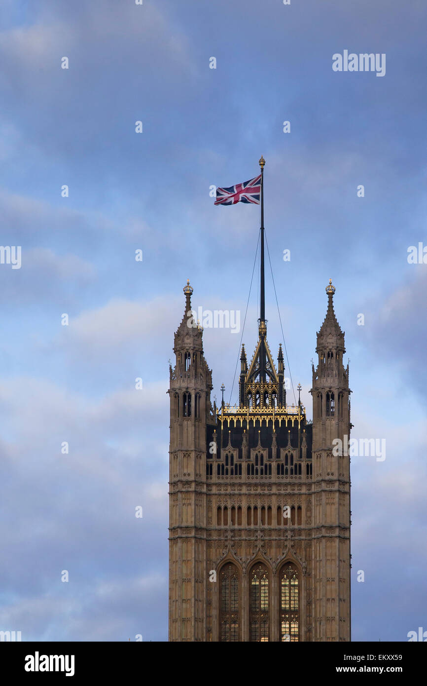 Parliament flag at dawn Stock Photo - Alamy