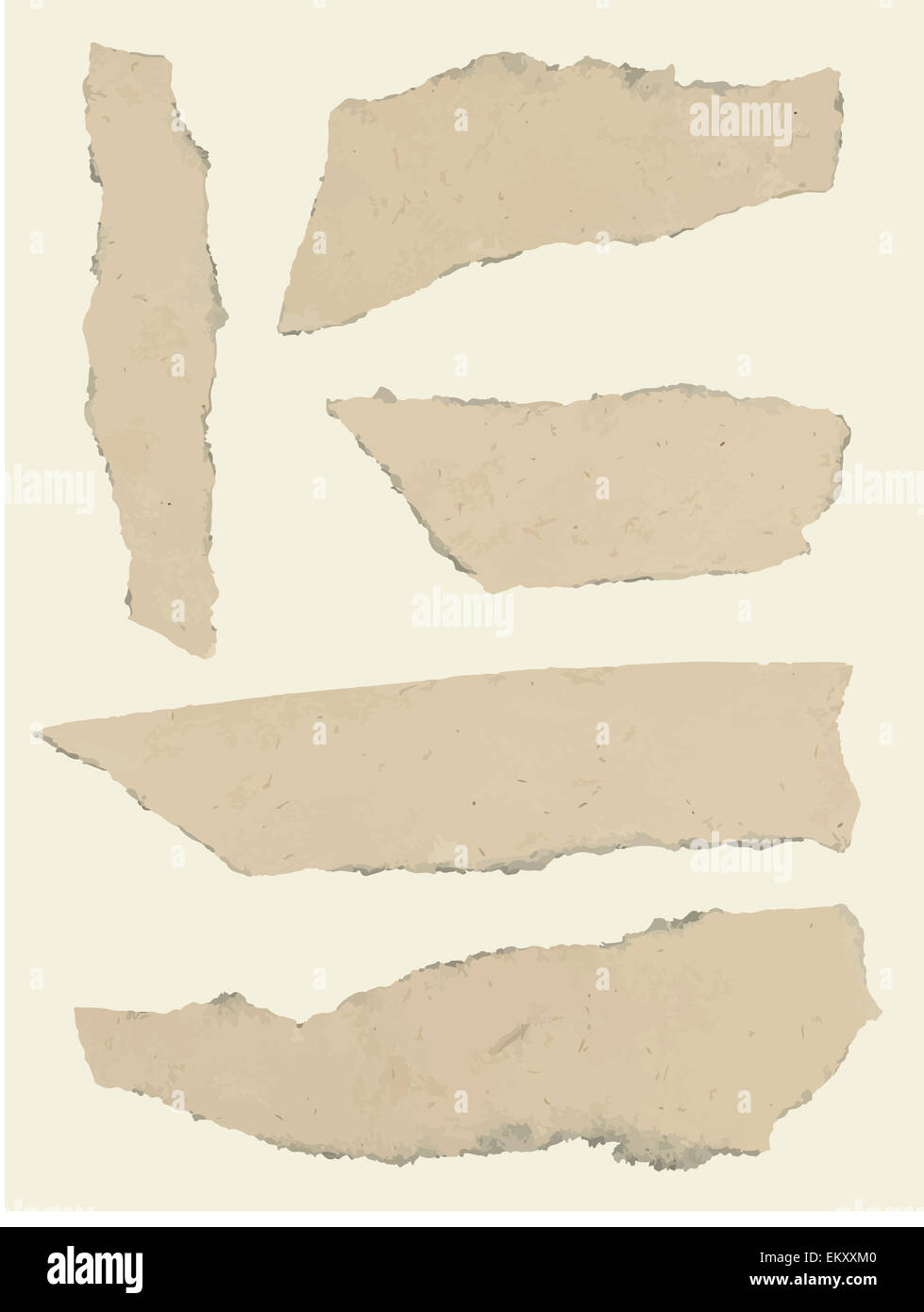 Torn papers background vector hi-res stock photography and images - Alamy