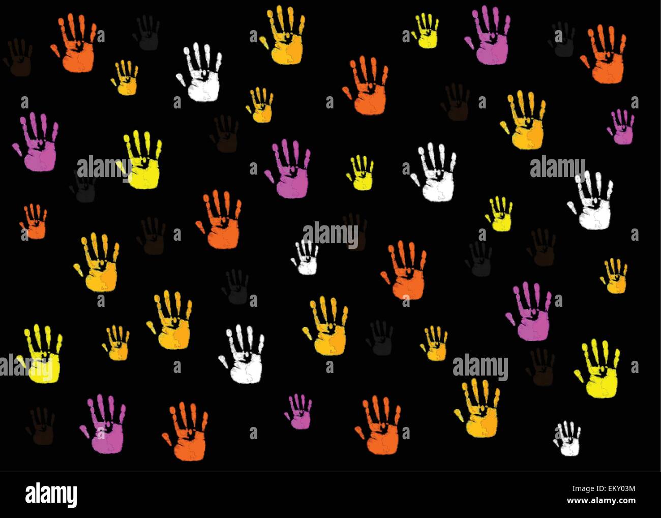 hands shapes background Stock Vector Image & Art - Alamy