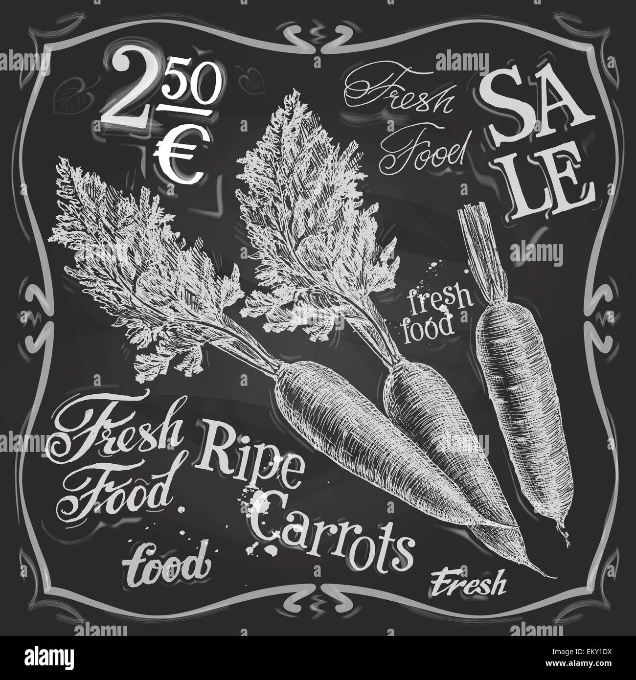 carrots vector logo design template. vegetables, fresh food or menu ...