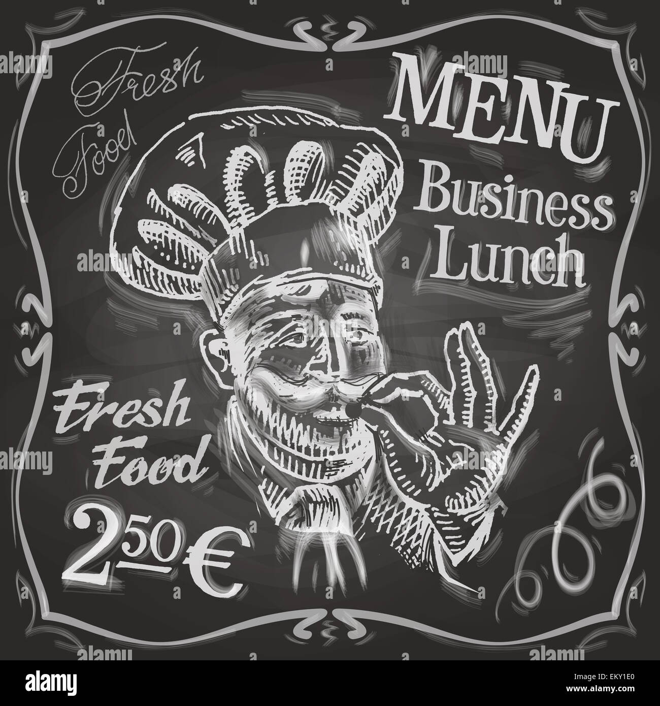 chef, cook vector logo design template. snack bar, diner, eatery or ...