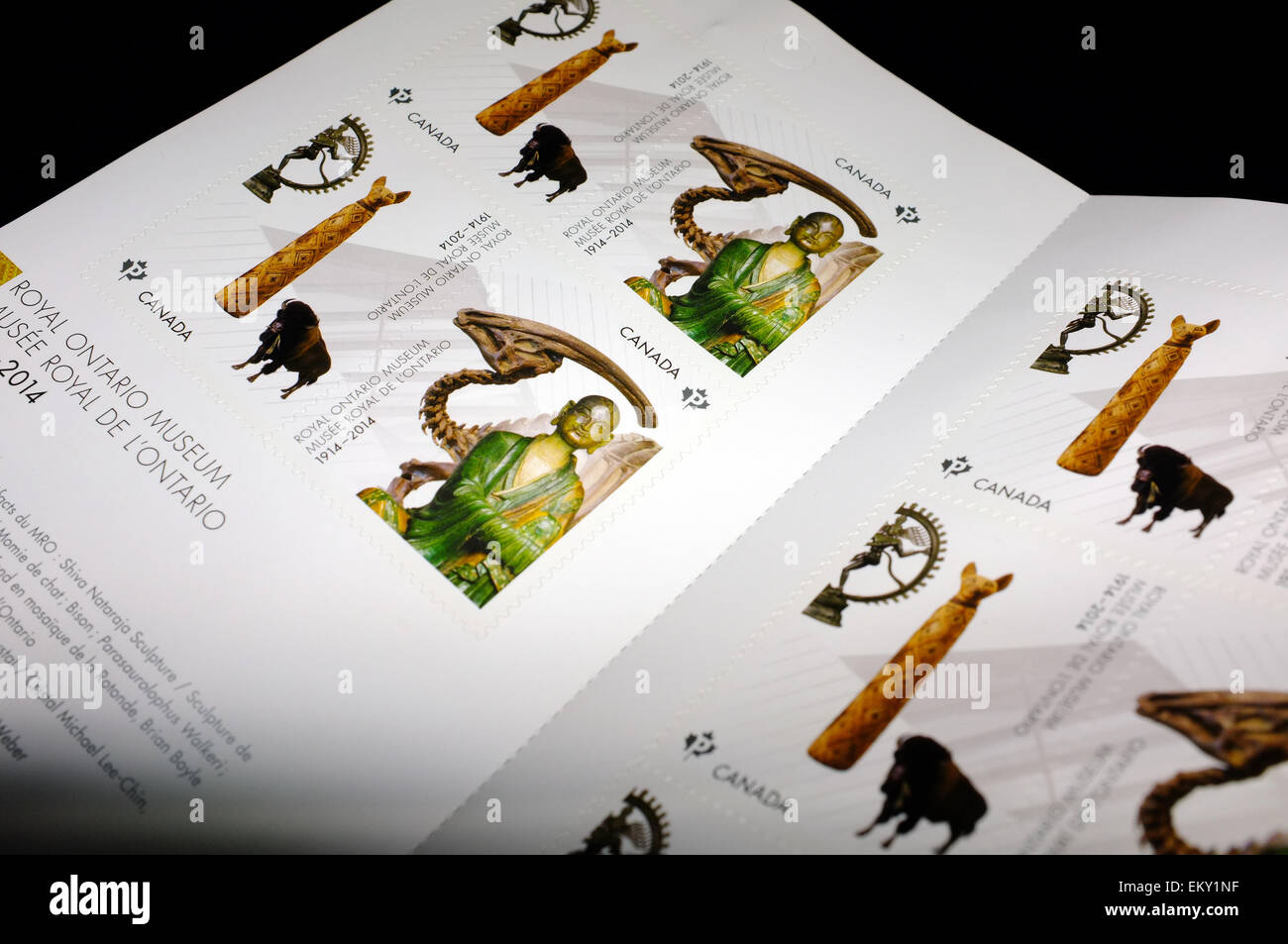 Canadian stamps hi-res stock photography and images - Alamy