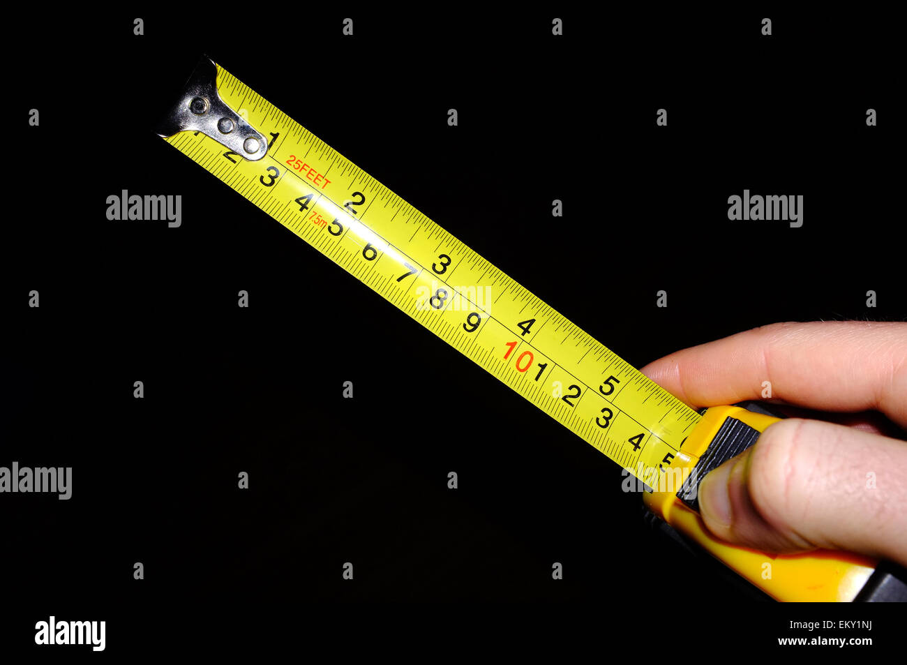 Holds tape measure hi-res stock photography and images - Alamy